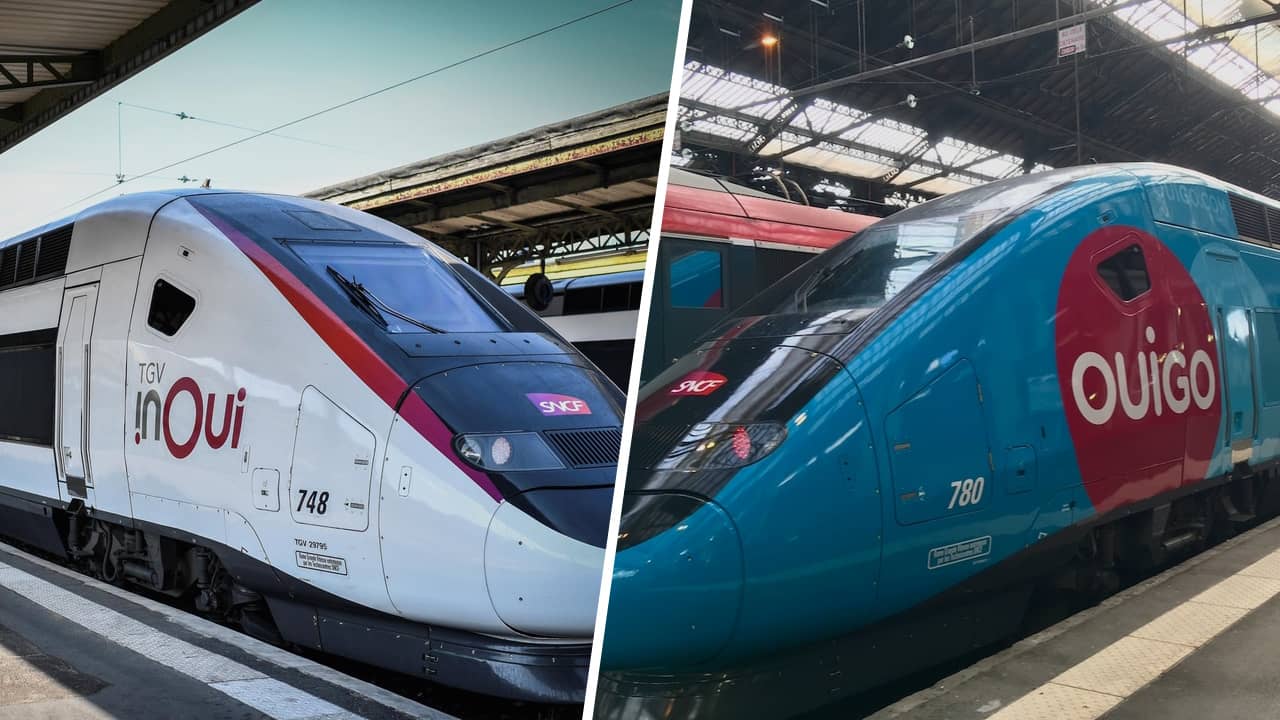 TGV Ouigo ou InOui SNCF : quelle est la différence